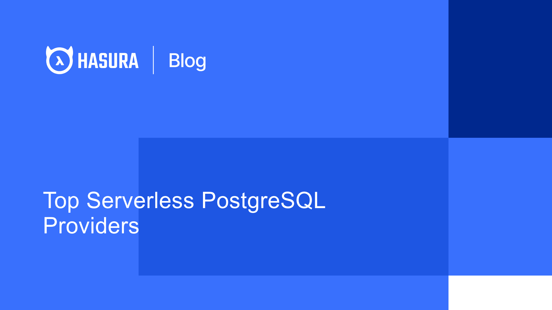Top Serverless Postgresql Providers 3873